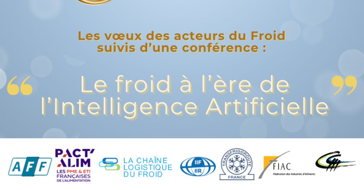 PRENEZ‑DATE : Voeux du Froid 2026